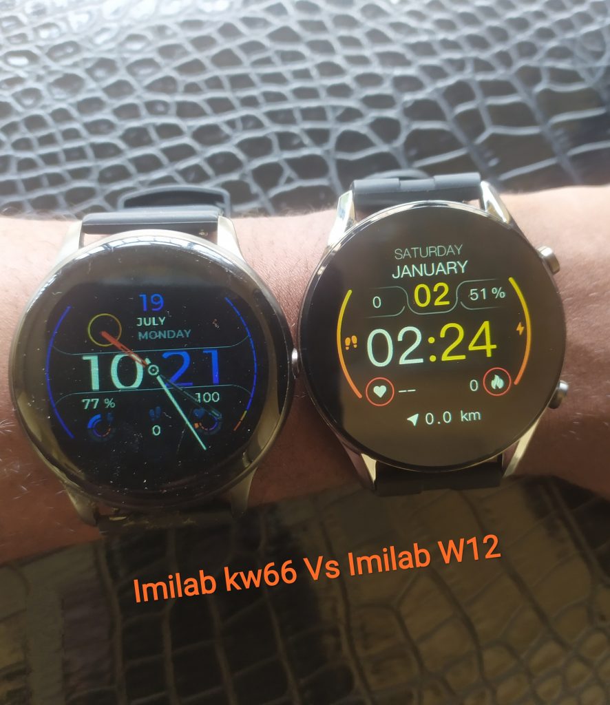 Imilab W12 Smartwatch Vs Imilab Kw66 Smartwatch: Features Comparison ...