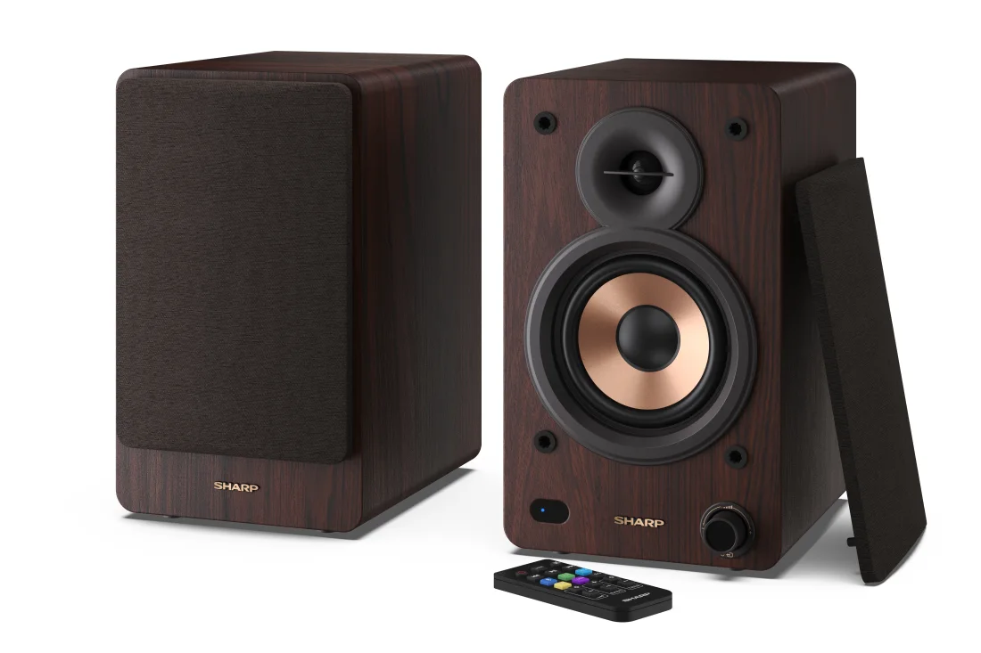 Sharp Bookshelf Speakers (CP-SS30) Review - What Gadget