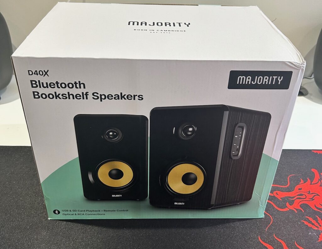 Majority D40X Bluetooth Bookshelf Speakers Review - What Gadget