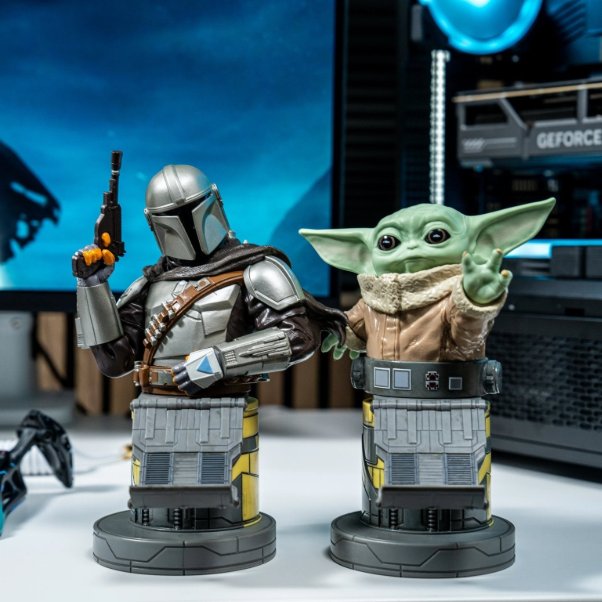 The Mandalorian & Grogu EXG Pro Star Wars™ controller stands by Cable ...